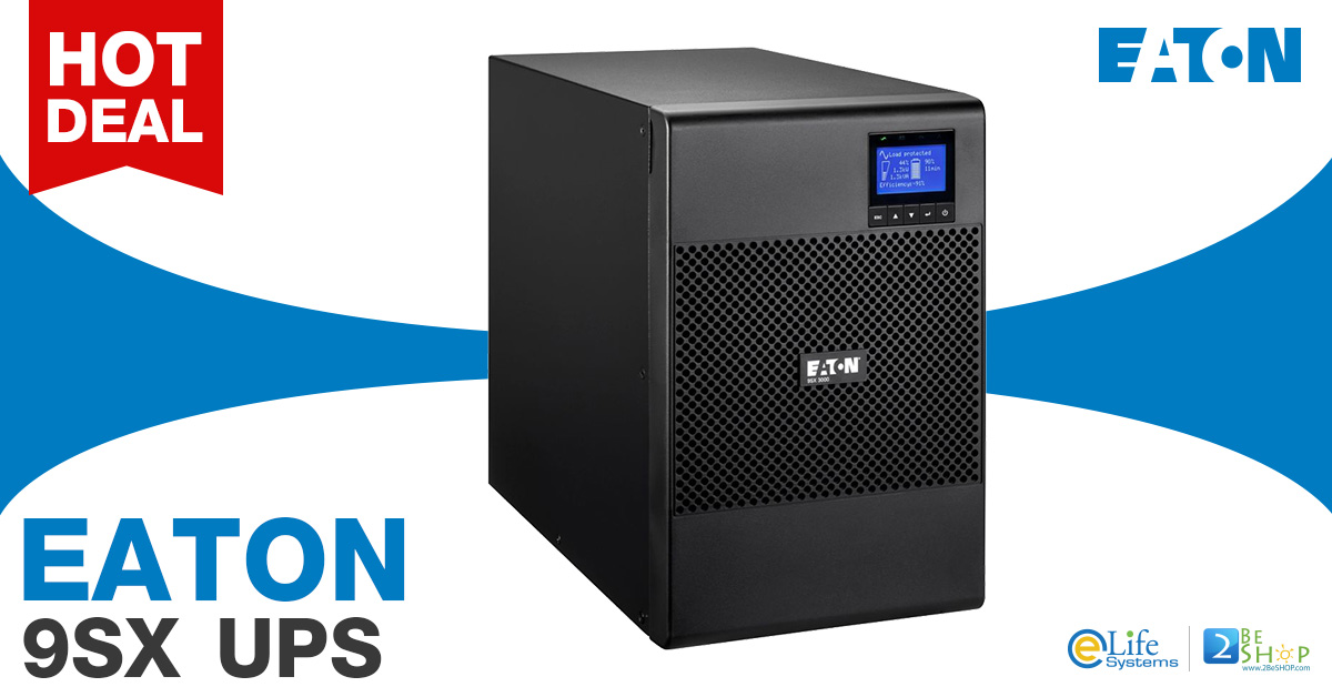 ป้องกันอุปกรณ์ของคุณจากไฟดับด้วย Eaton 9SX UPS